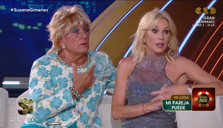 Yanina Latorre en el programa de Susana, pasó revista de los escándalos de Pampita y Wanda Nara ...